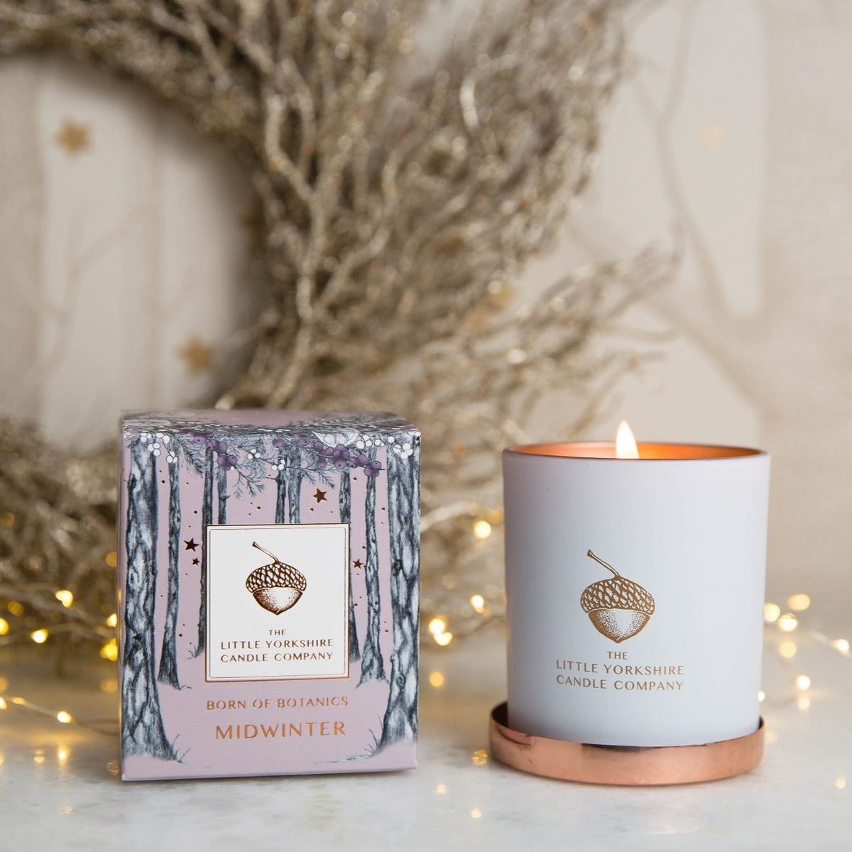 Midwinter Candle | Christmas Scented Candle | Born of Botanics